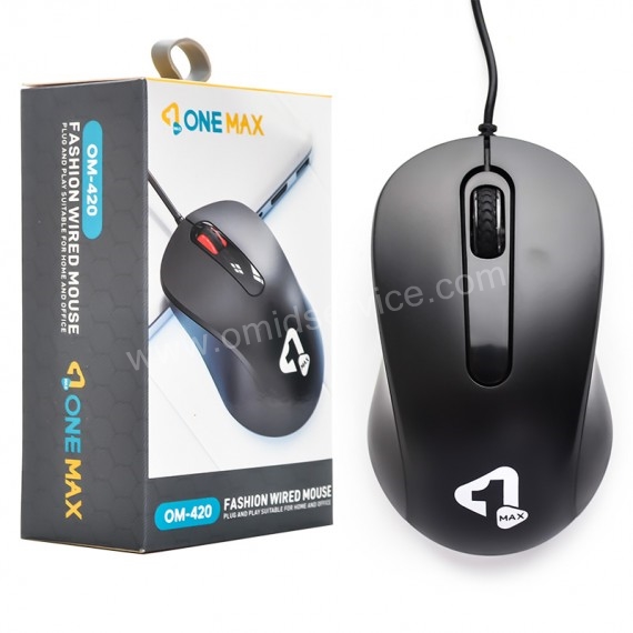 موس سیم دار برند OneMax مدل Om-420 | امید سرویس